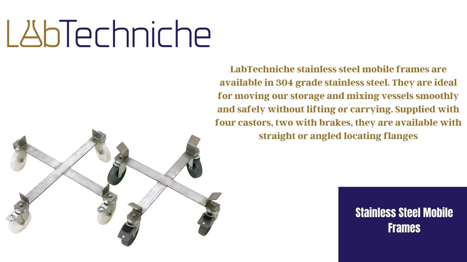 Stainless Steel Mobile Frames - SRL